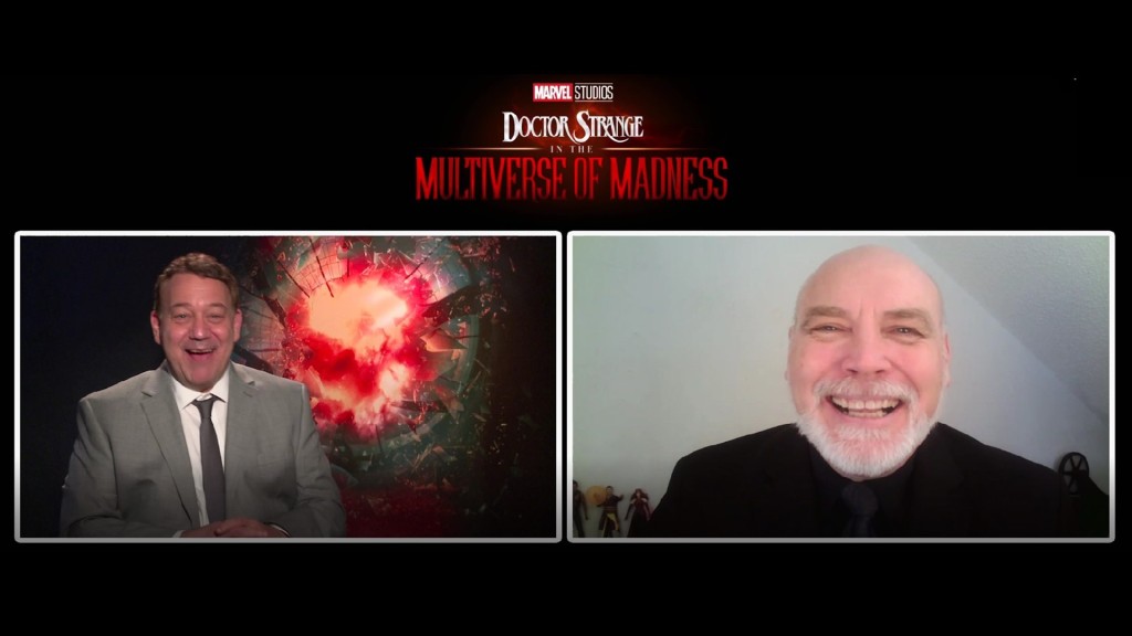 Interviews: Tim talks with Sam Raimi, Benedict Wong, Michael Waldron ...